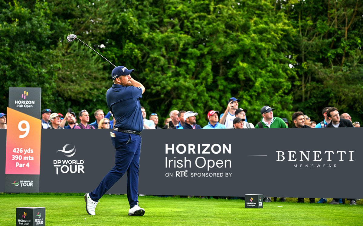 Irish Open On RTÉ Sponsored By Benetti Menswear